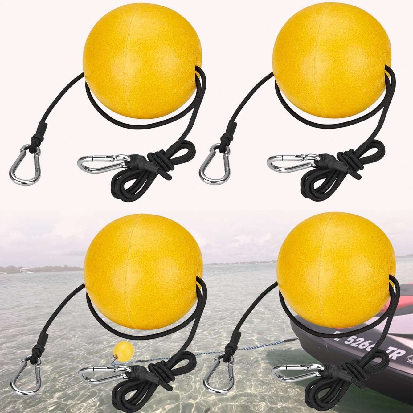 Anchor Buoy Float,2 or 4pcs Pool Float Anchor Marker Buoy,High ...