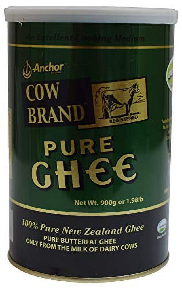 Anchor Cow Brand Pure Ghee 900g (1.98 lbs) - Walmart.com
