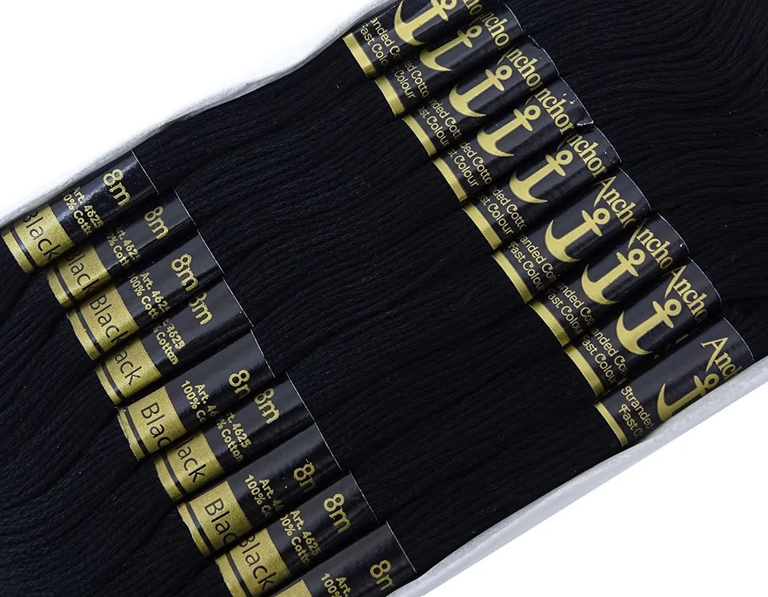 Anchor Cross Stich/Long Stich Embroidery Cotton Threads 25 Skeins ...