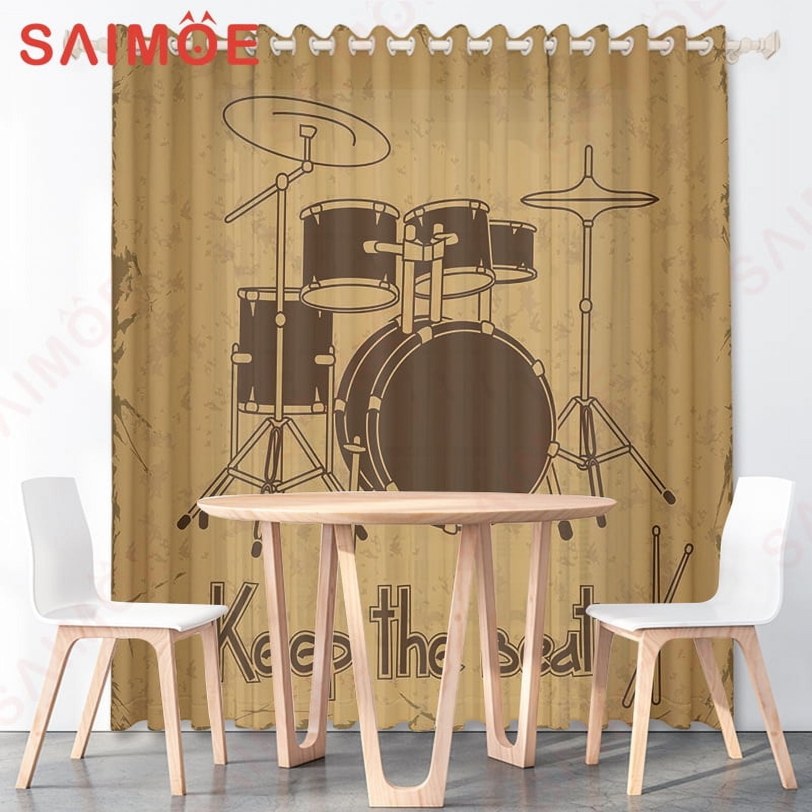 Anchor Glass Bottle Door Curtains for Doorway Privacy Closet Curtain ...