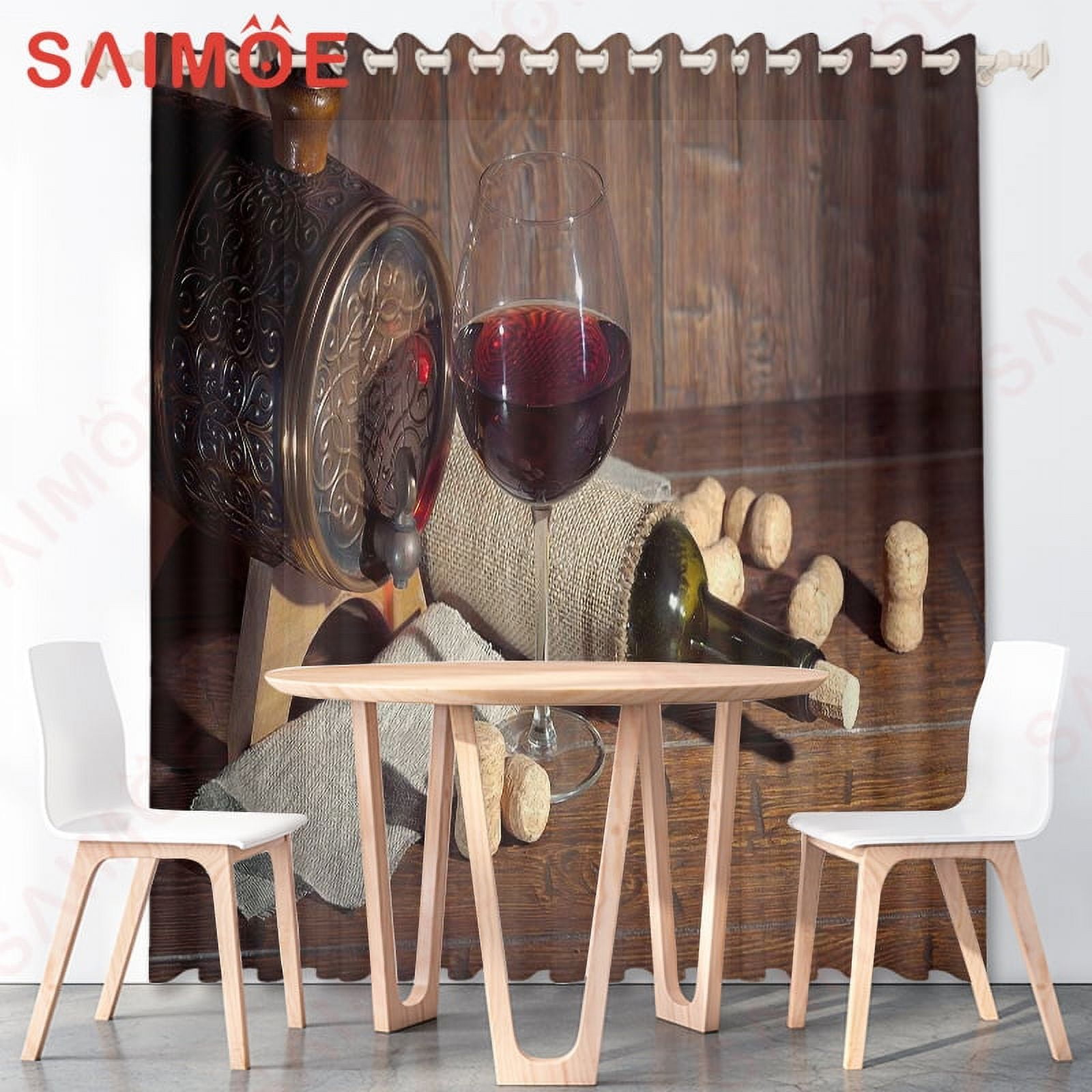 Anchor Glass Bottle Door Curtains for Doorway Privacy Closet Curtain ...