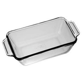 Glass Loaf Pans for Baking and Storage with Clear and Durable Designs