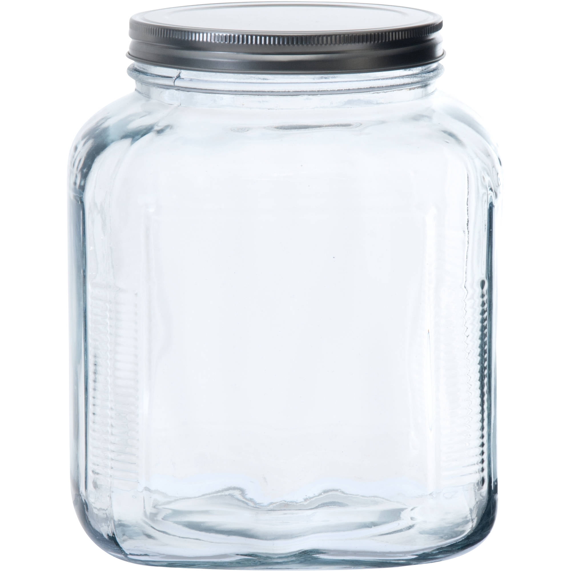 Anchor Hocking 1-Gallon Glass Cracker Jar, Large Storage Container with ...