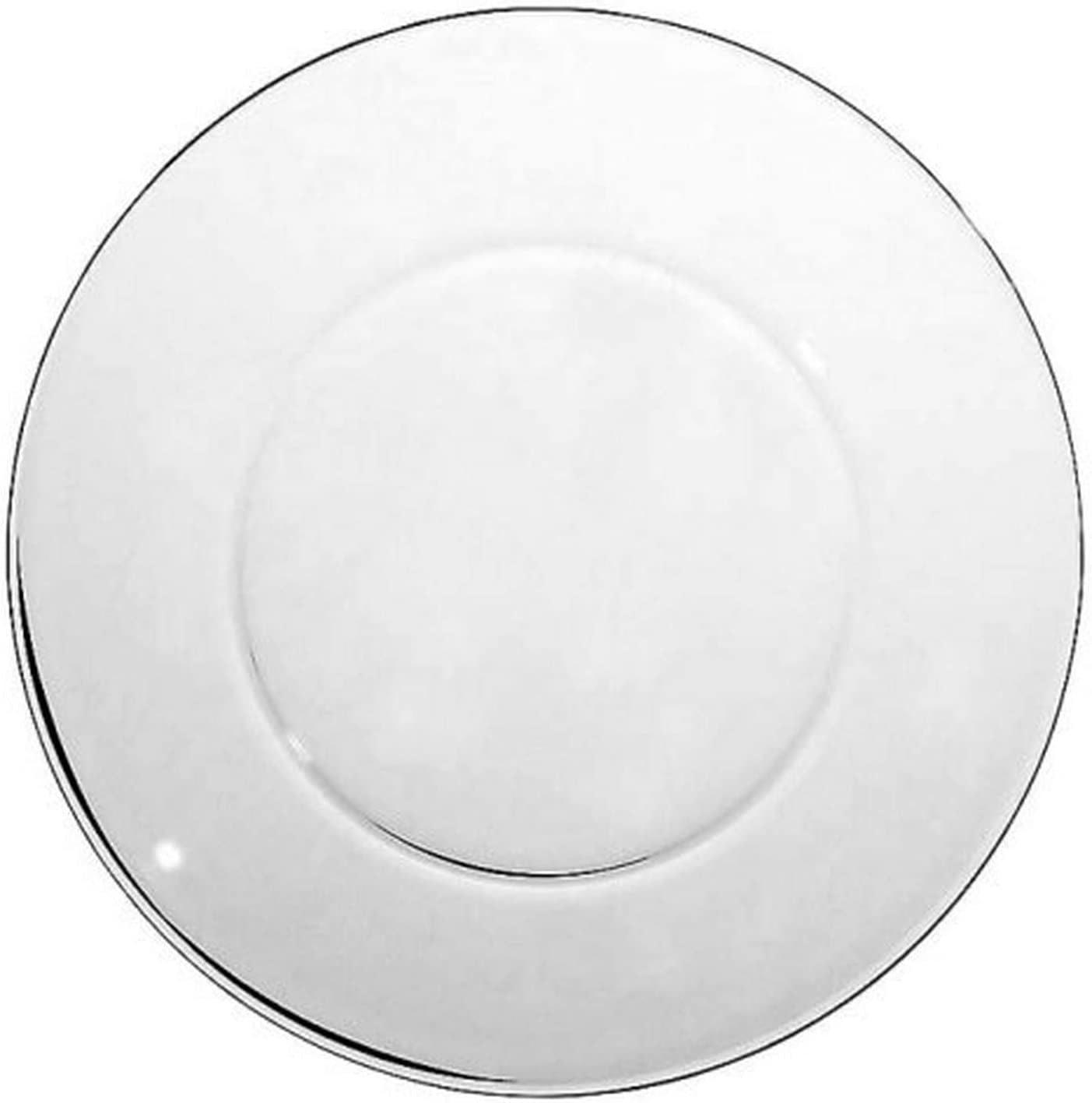 Anchor Hocking 10 Inch Glass Plates, Set of 12 Glass Dinner Plates ...