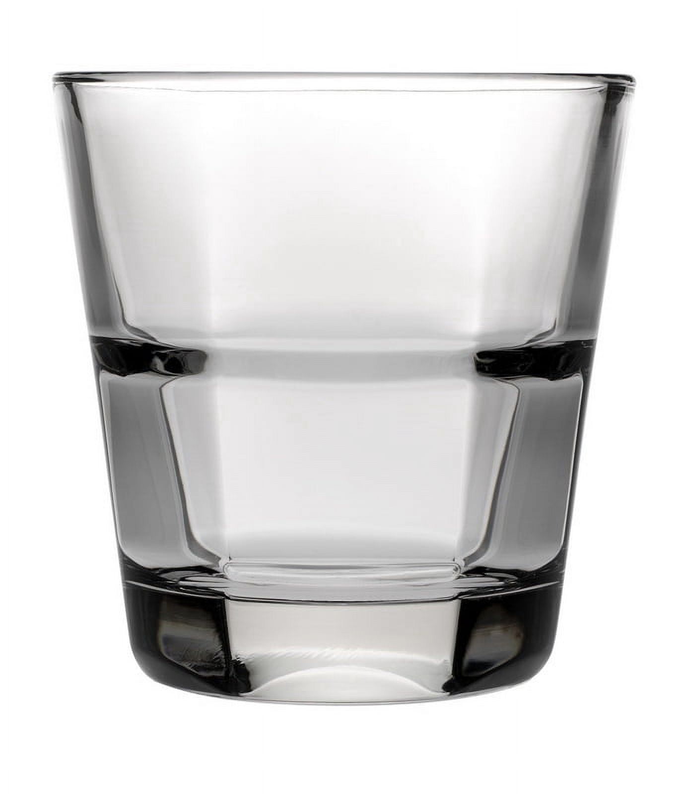 Anchor Hocking 10 oz Clarisse Rocks Stackable Rim Tempered Glass, 24 ct ...