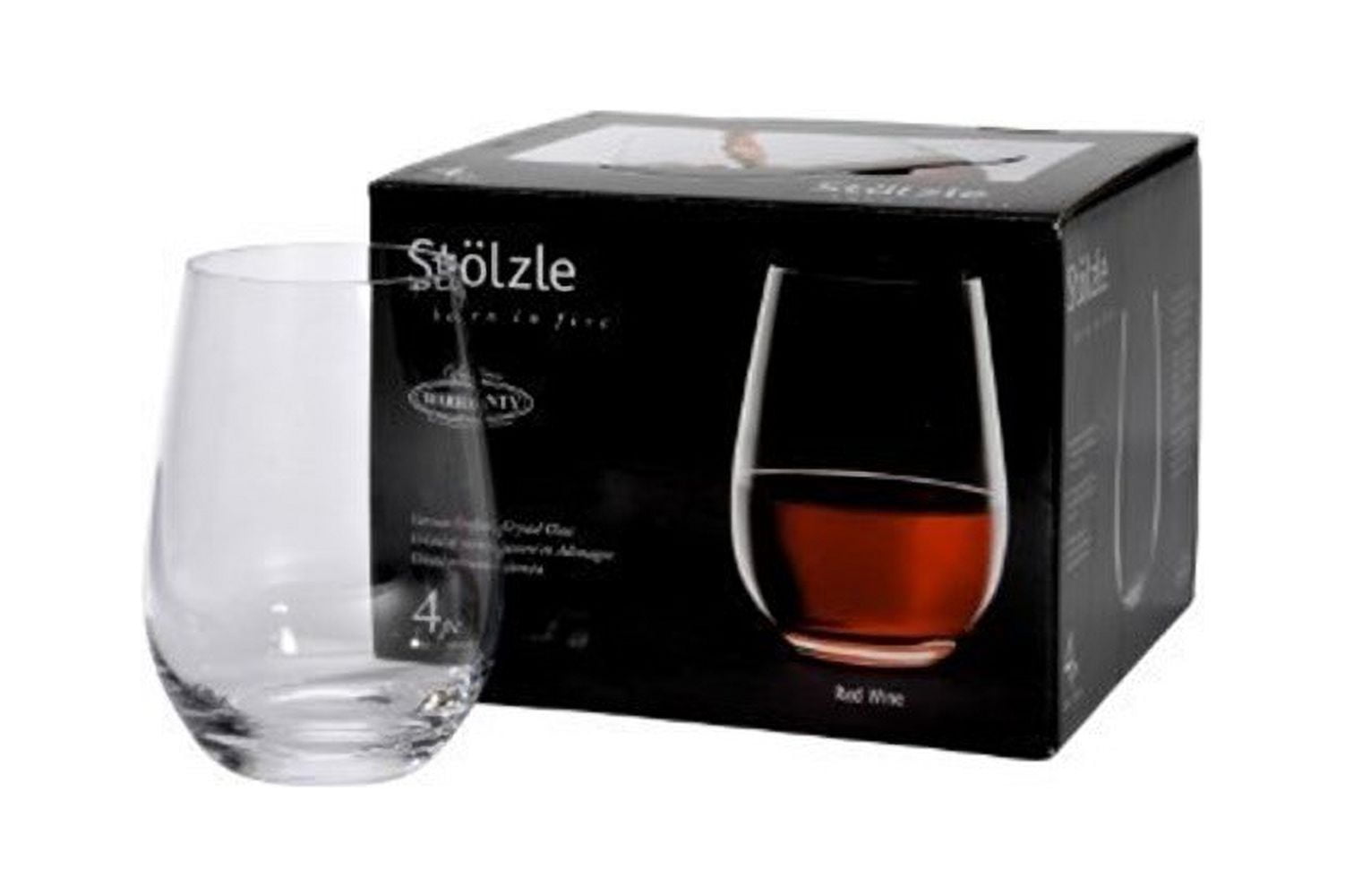 Anchor Hocking 23oz Stemless Full Body Glass Set, 4 Pack - Walmart.com