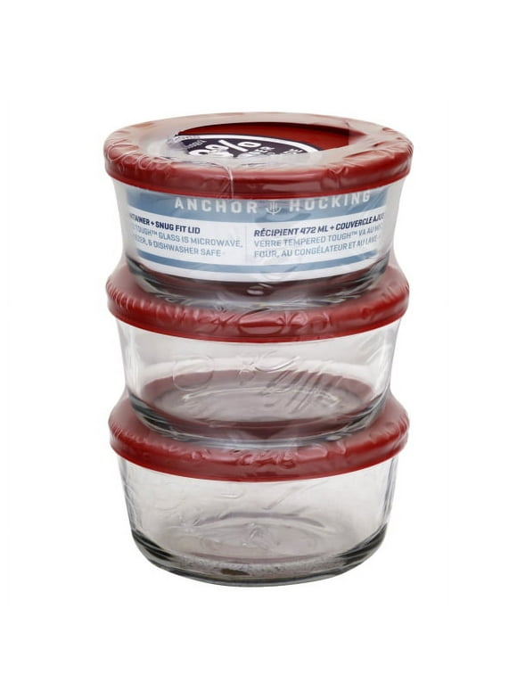 Anchor Hocking Glass Storage Containers in Food Storage Containers ...