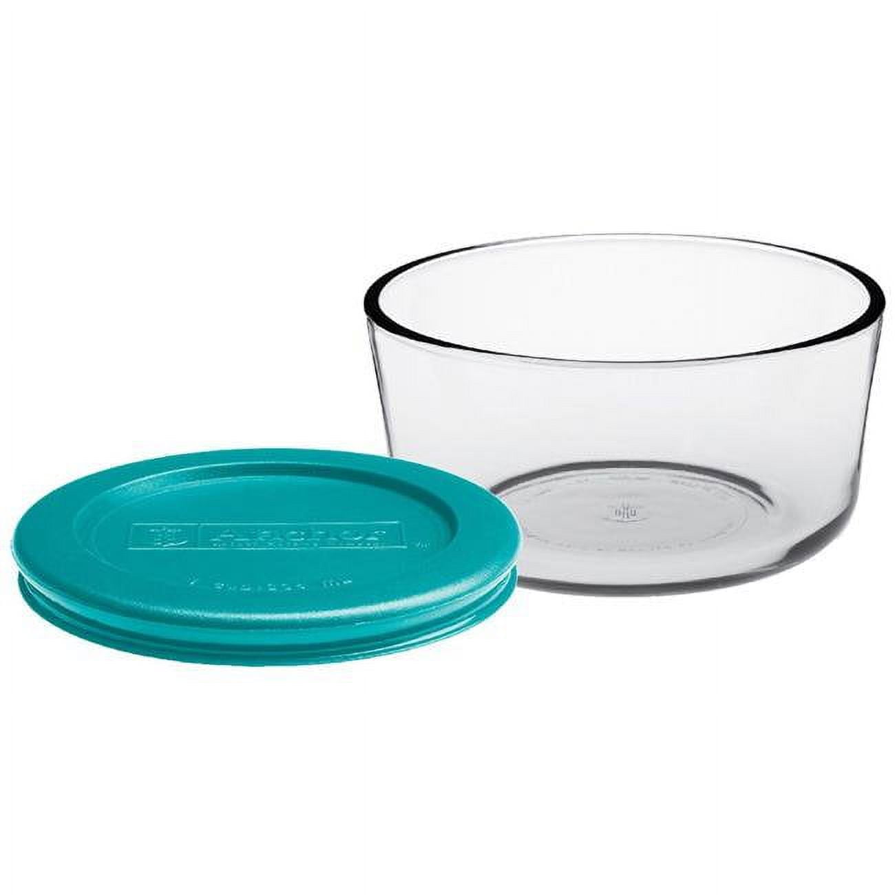 Anchor Hocking Glass 91996 4 Round Cup Clear Kitchen Storage Container ...