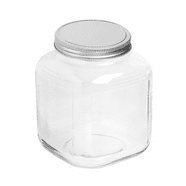 Mainstays Kitchen Storage 38-Ounce Clear Glass Lock Lid Jar - Walmart.com