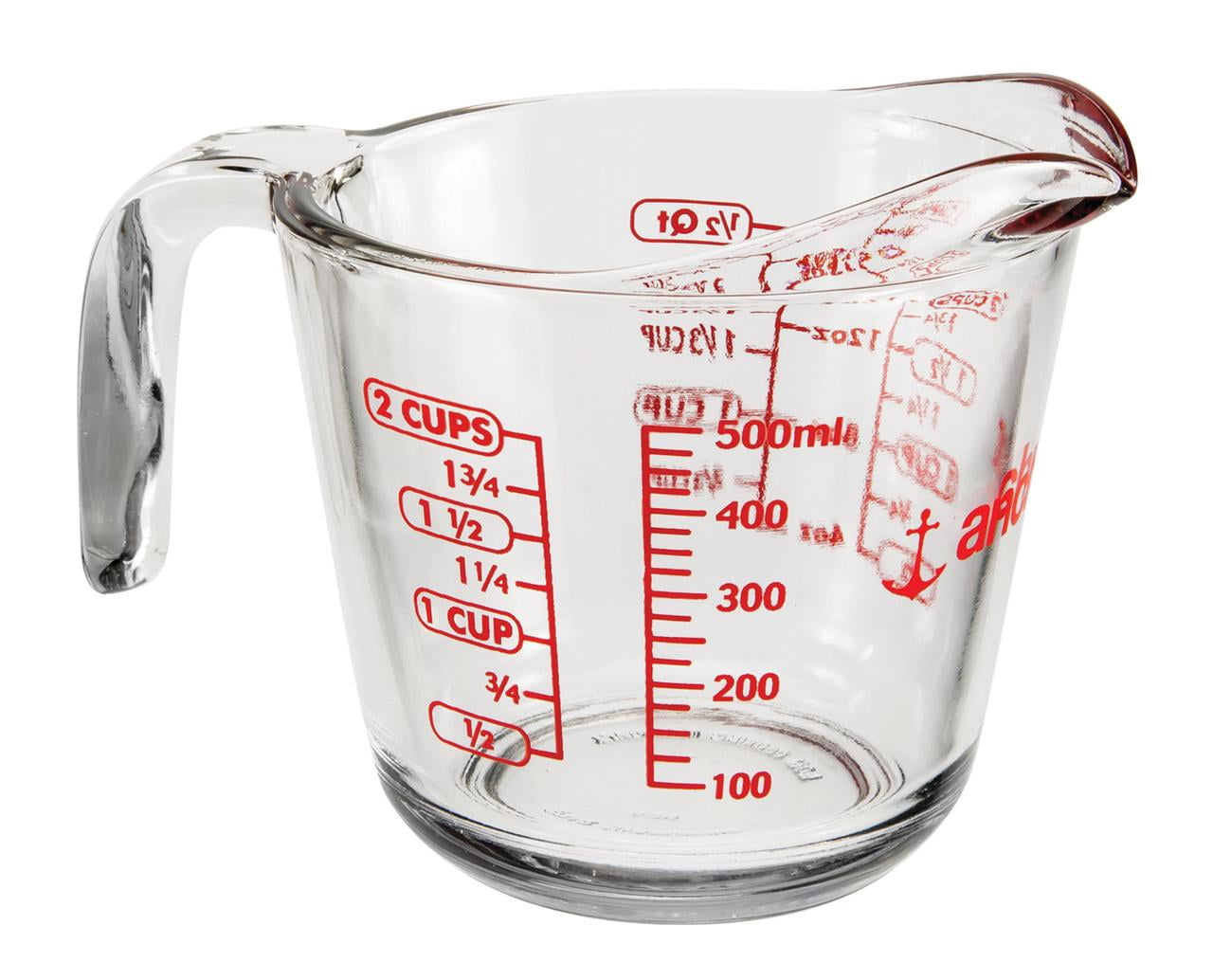 Anchor Hocking Glass Measuring Cup, 2 Cup - Walmart.com