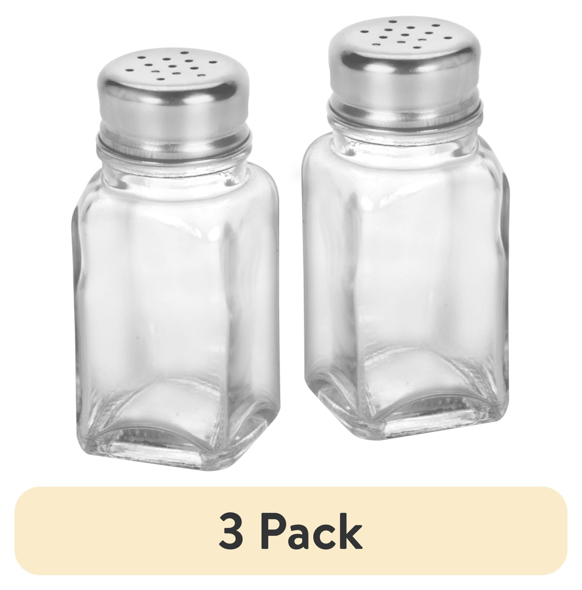 (3 pack) Anchor Hocking Glass Salt & Pepper Shakers, 2 Piece Set ...