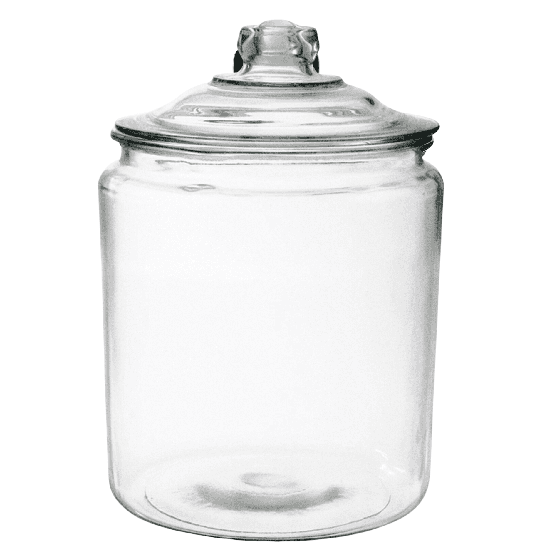 Clear Glass Jar