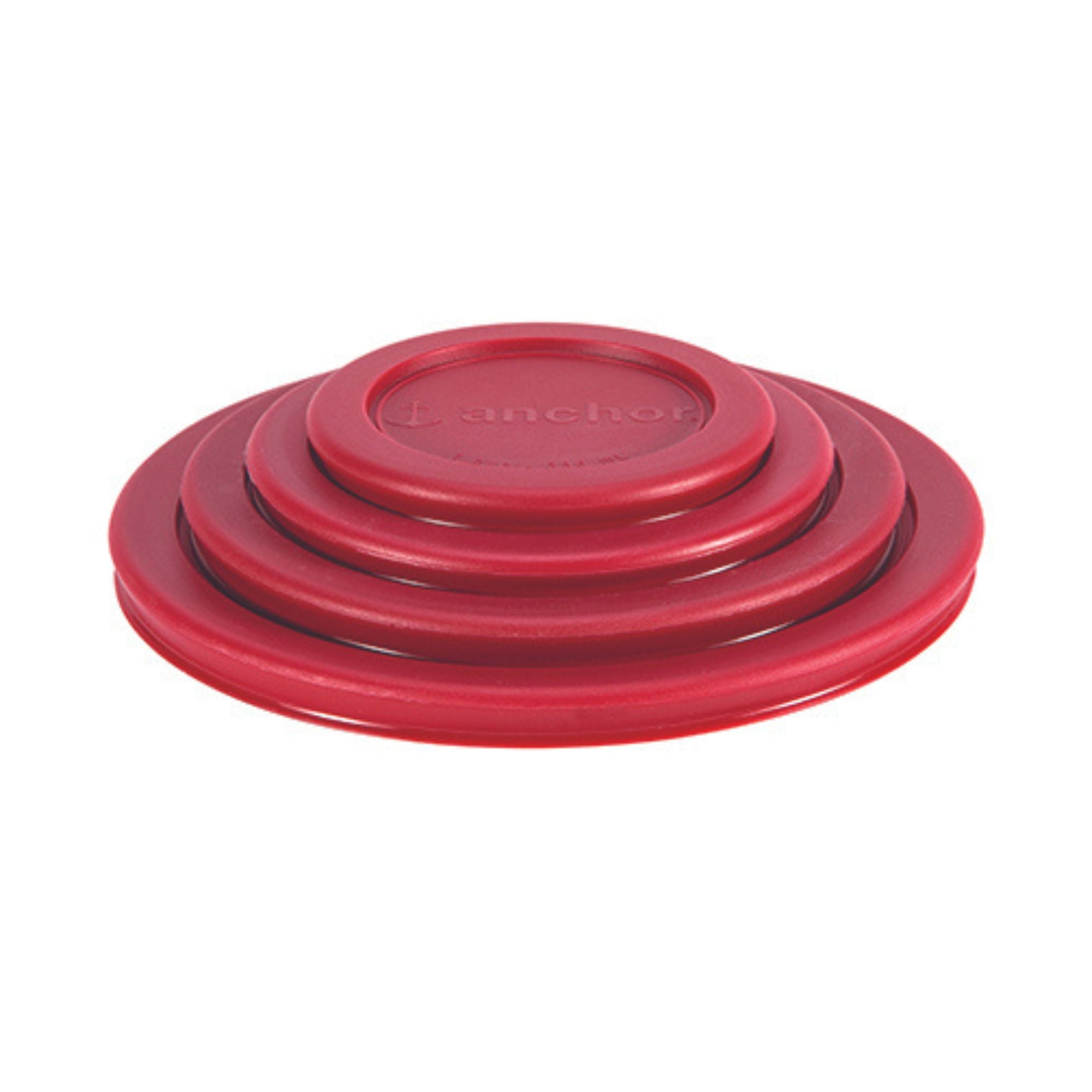 Anchor Hocking Storage Replacement Lid Set: (1) 7cup, (1) 4cup,(1)2cup ...