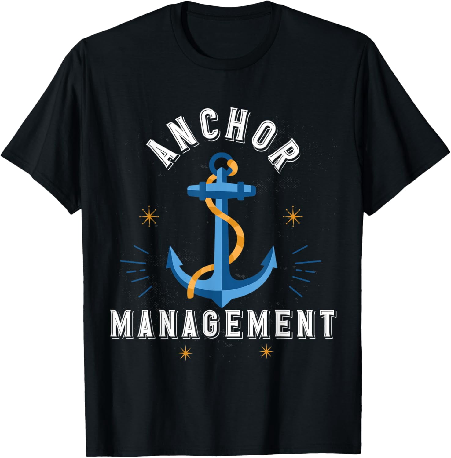 Anchor Management Sailor Boat Ship Anchor T Shirt - Walmart.com