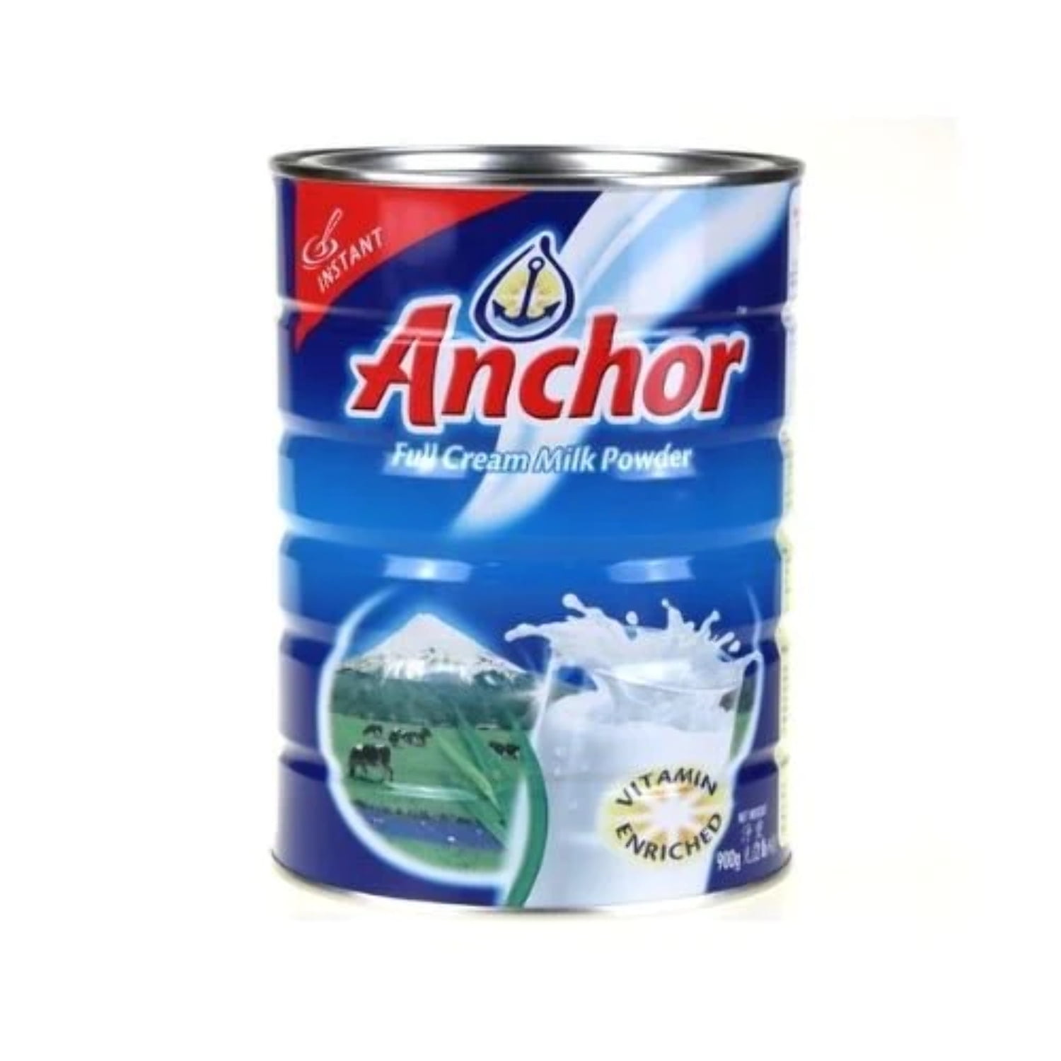 Anchor Full Cream Milk Powder 900g, Rich in Calcium and Vitamins, Made ...
