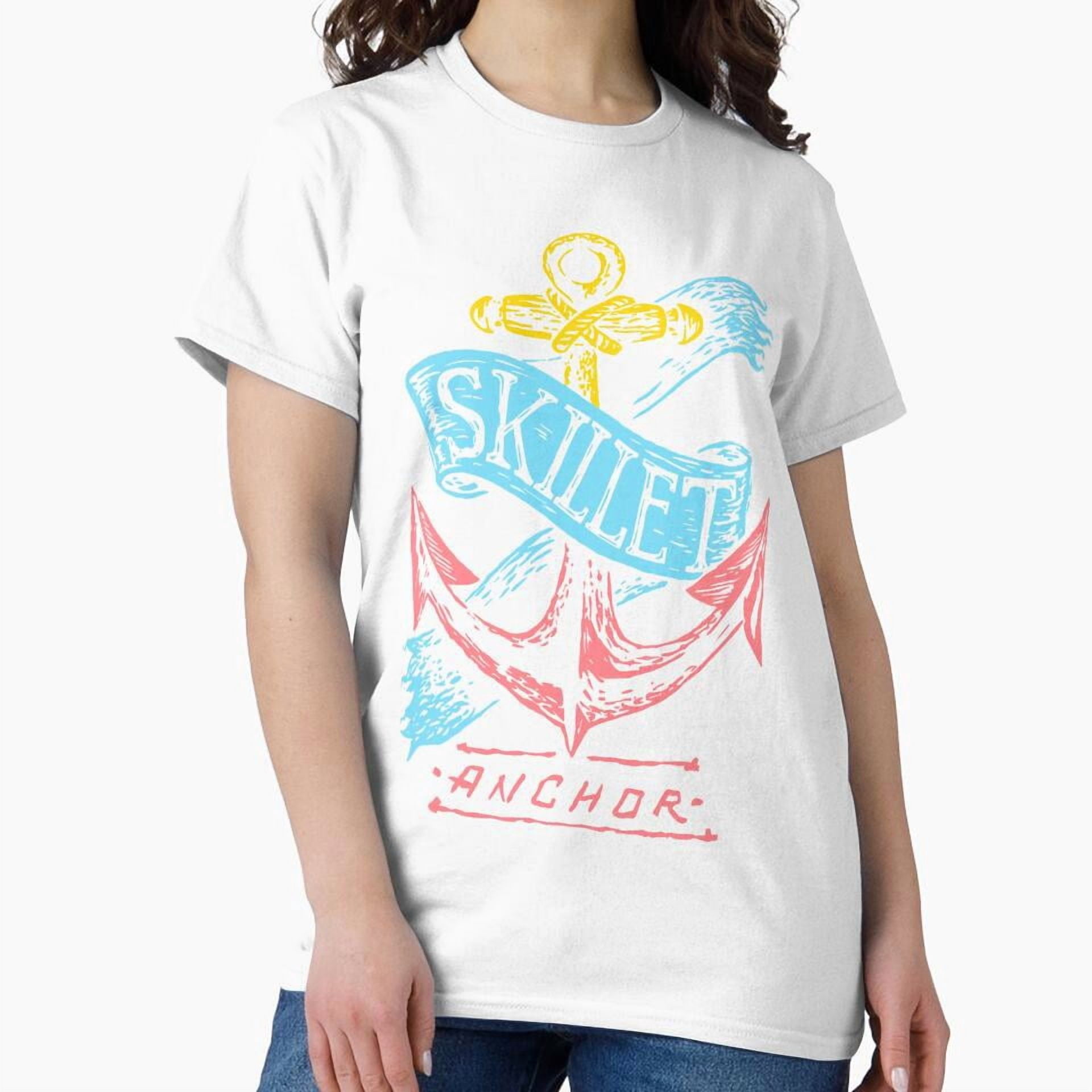 Anchor Nautical Sailor Sea Compass Graphic T-Shirt - Walmart.com
