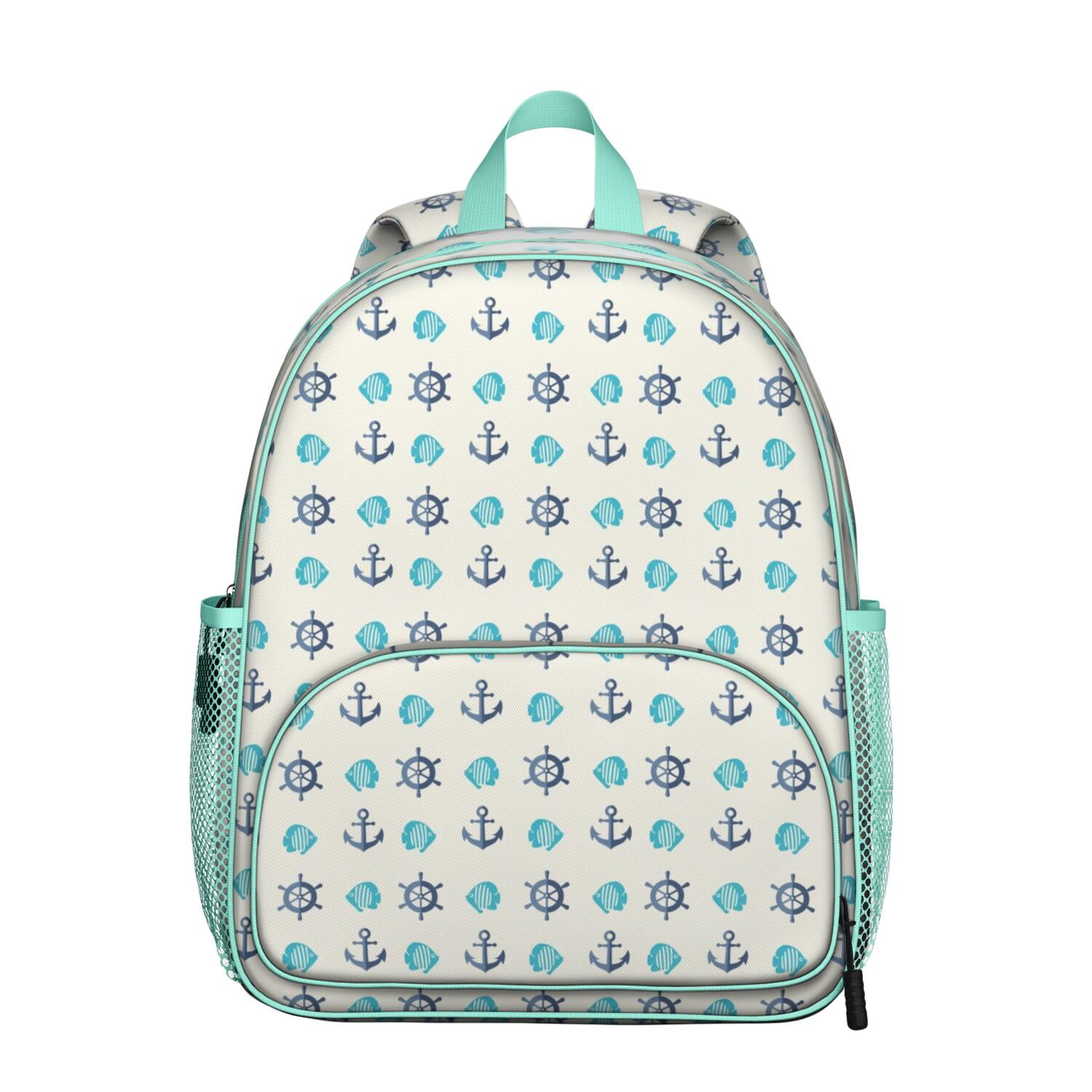 Anchor Nautical Student Backpack – Boat Sea Seaside Coastal Marine ...