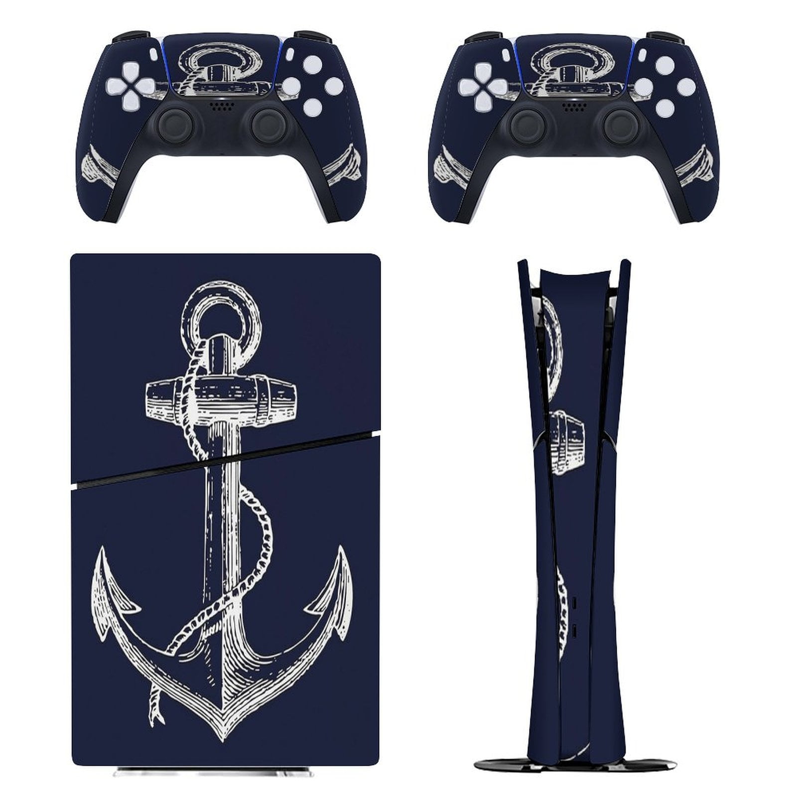 Anchor PS5/PS5 Pro/PS5 Slim Digital Disc Skin Sticker For Console And ...