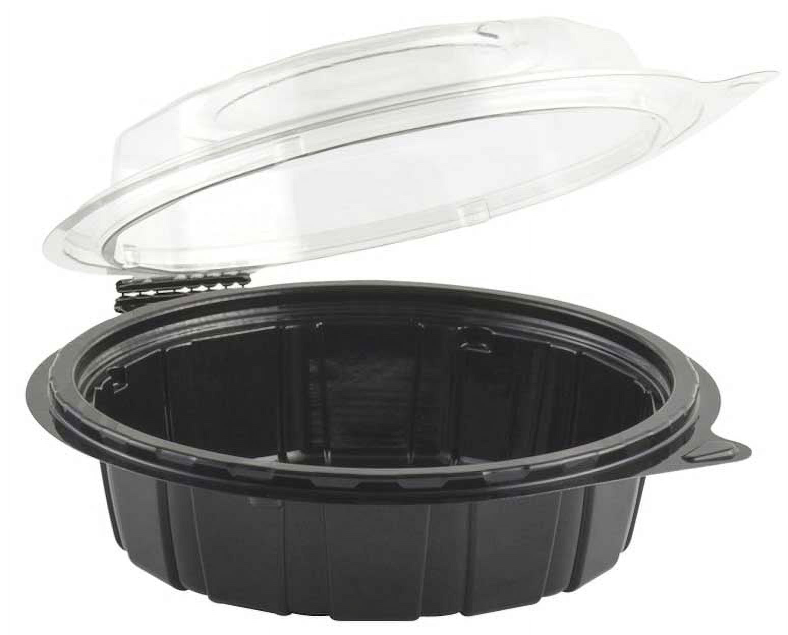 Anchor Packaging Gourmet Classics PET Hinged Shallow Clamshell, 14 ...