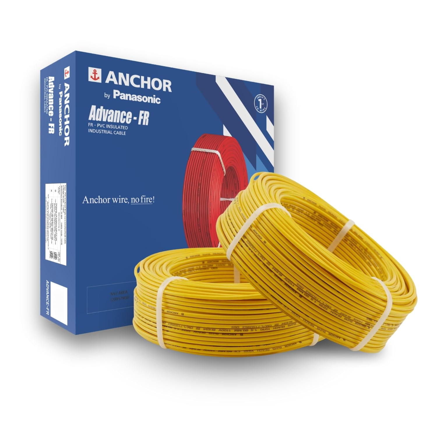 Anchor by Panasonic 4 mm Advance FR Electric Wire 90 Meter PVC ...