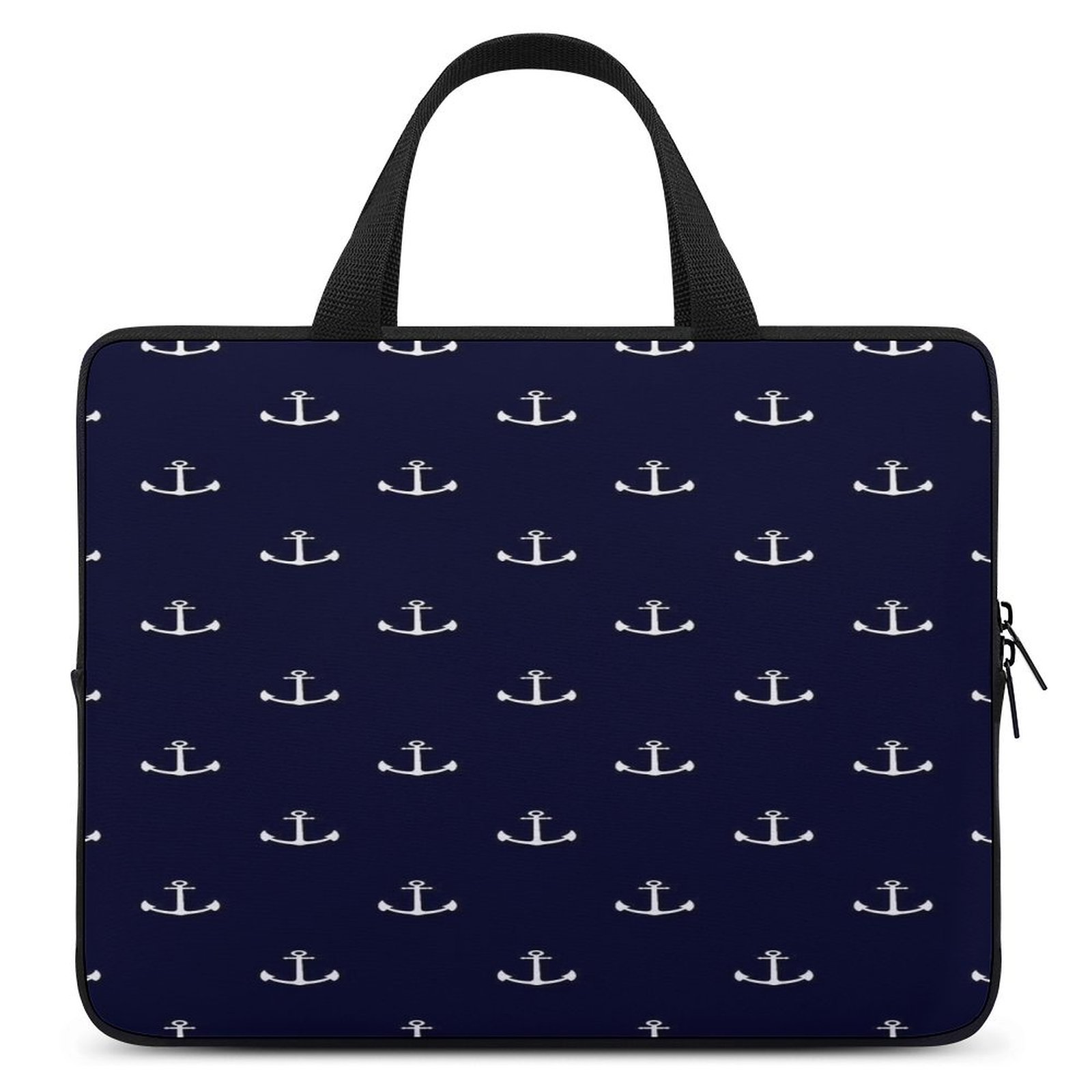 Anchor Pattern Laptop Bag Women Man 10 12 13 15 17 Inch Office Notebook ...