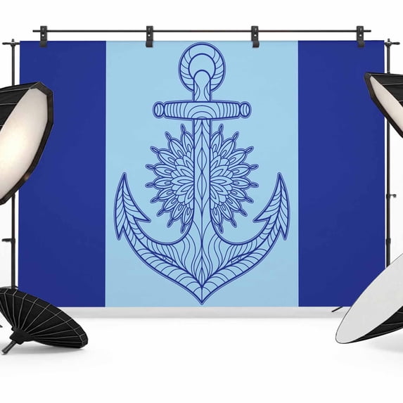 Anchor Photography Backdrop 12x8FT, Summer Beach Photo Backdrops ...