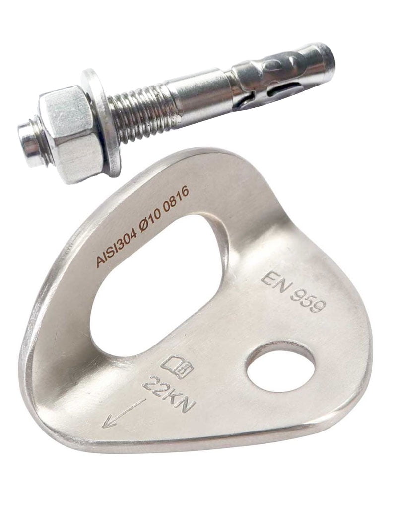 Anchor Plate Rock Climbing Bolt Hanger Tree Arborist Caving Gears (Set ...