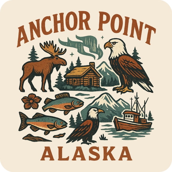 Anchor Point Alaska Keepsakes Souvenir Vinyl Sticker – Destination ...