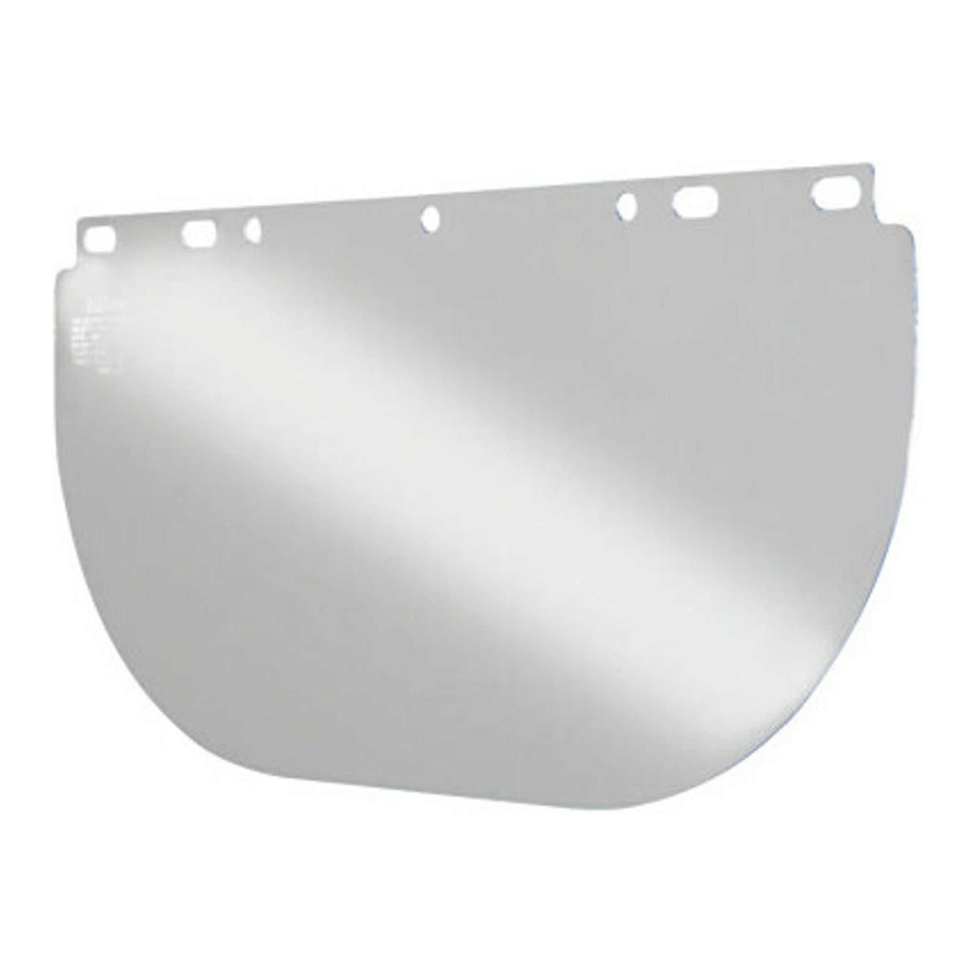 Visor, Clear, Unbound, 16-1/2 in L x 8 in H, for Fibre-Metal® Head Gear ...