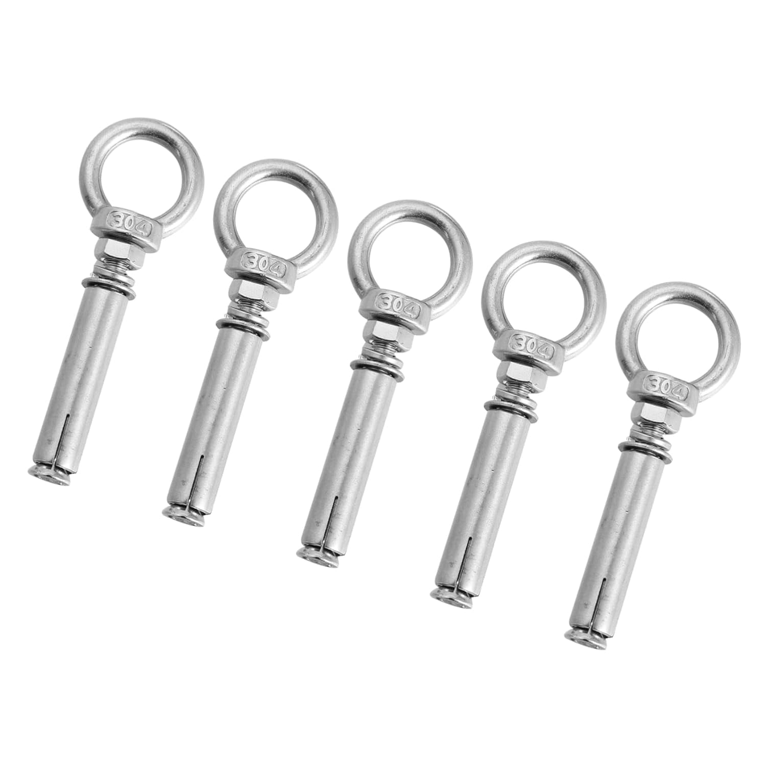 Anchor Screws 5pcs Expansion Ring Eye Ring Expansion Rustproof Ring ...