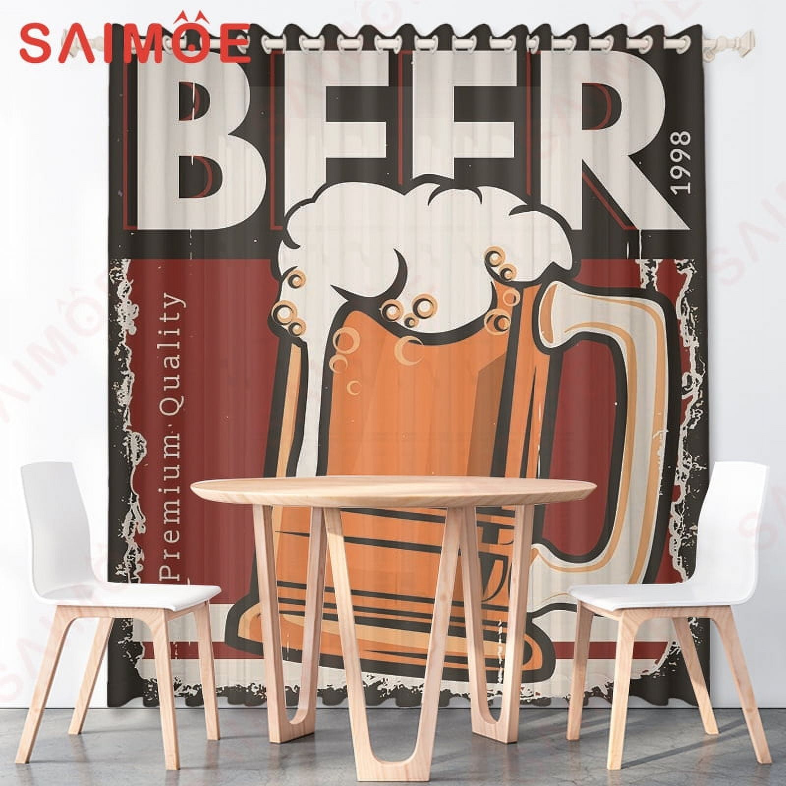 Anchor Shell Door Curtains for Doorway Privacy Closet Curtain for ...