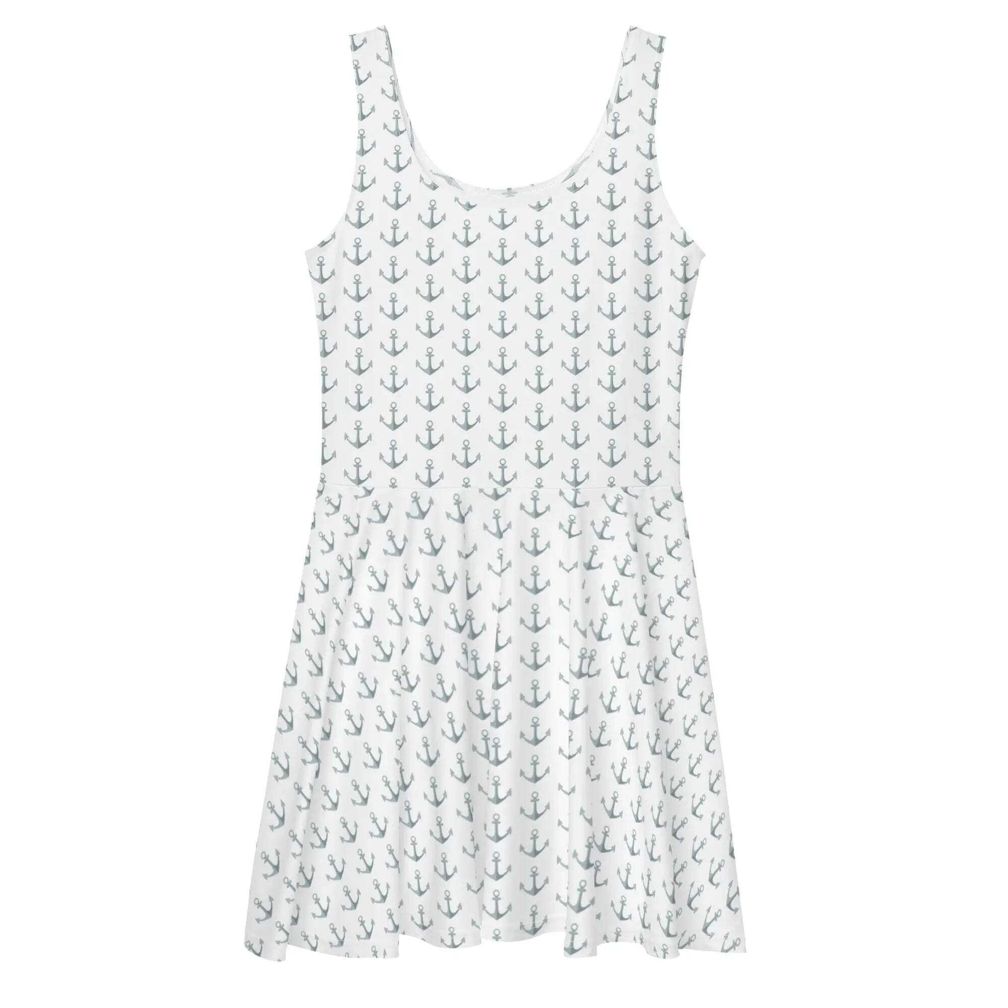 Anchor Skater Dress - Walmart.com