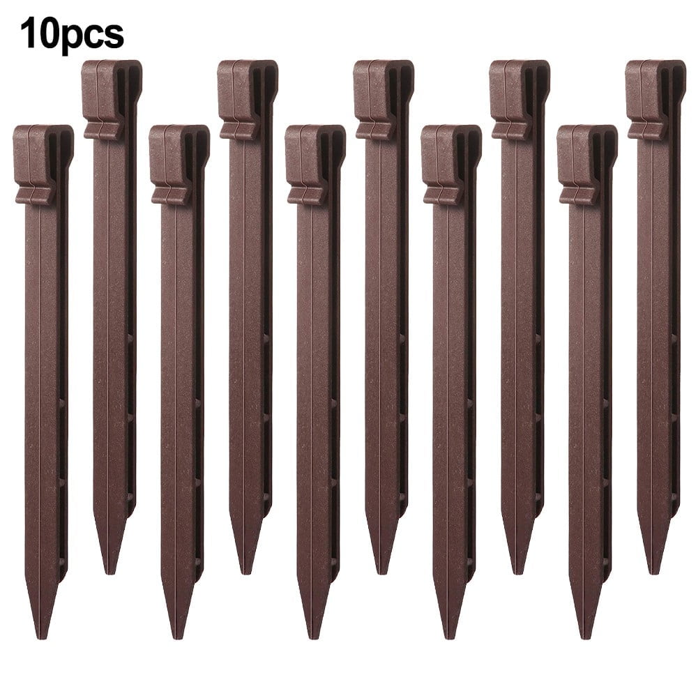 Anchor Stakes Heavy Duty Landscape Edging Stakes 12 Pcs 10-Inch ...