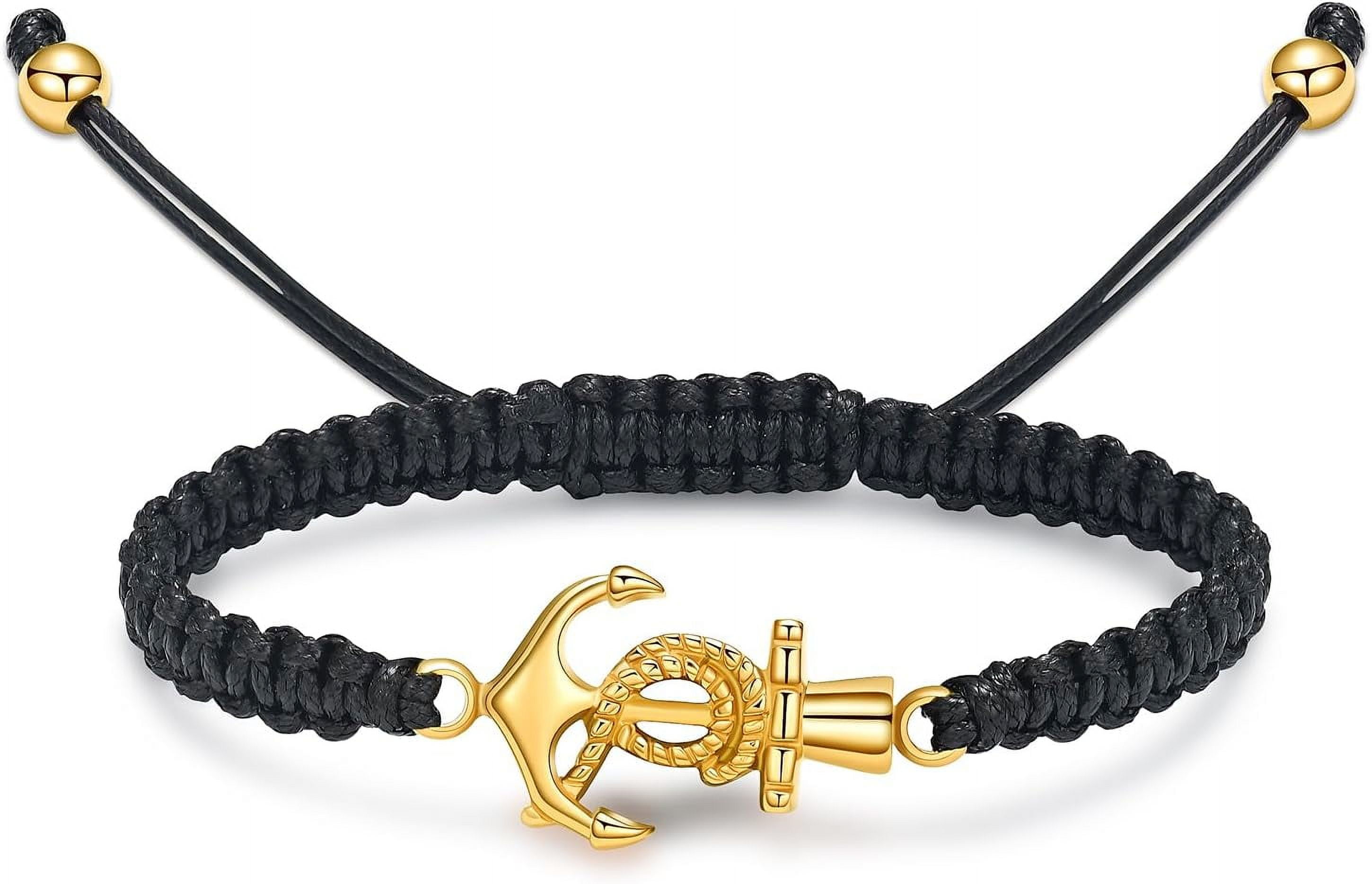 Anchor Urn Bracelet for Ashes Fish Hook Cremation Bracelet for Ashes ...