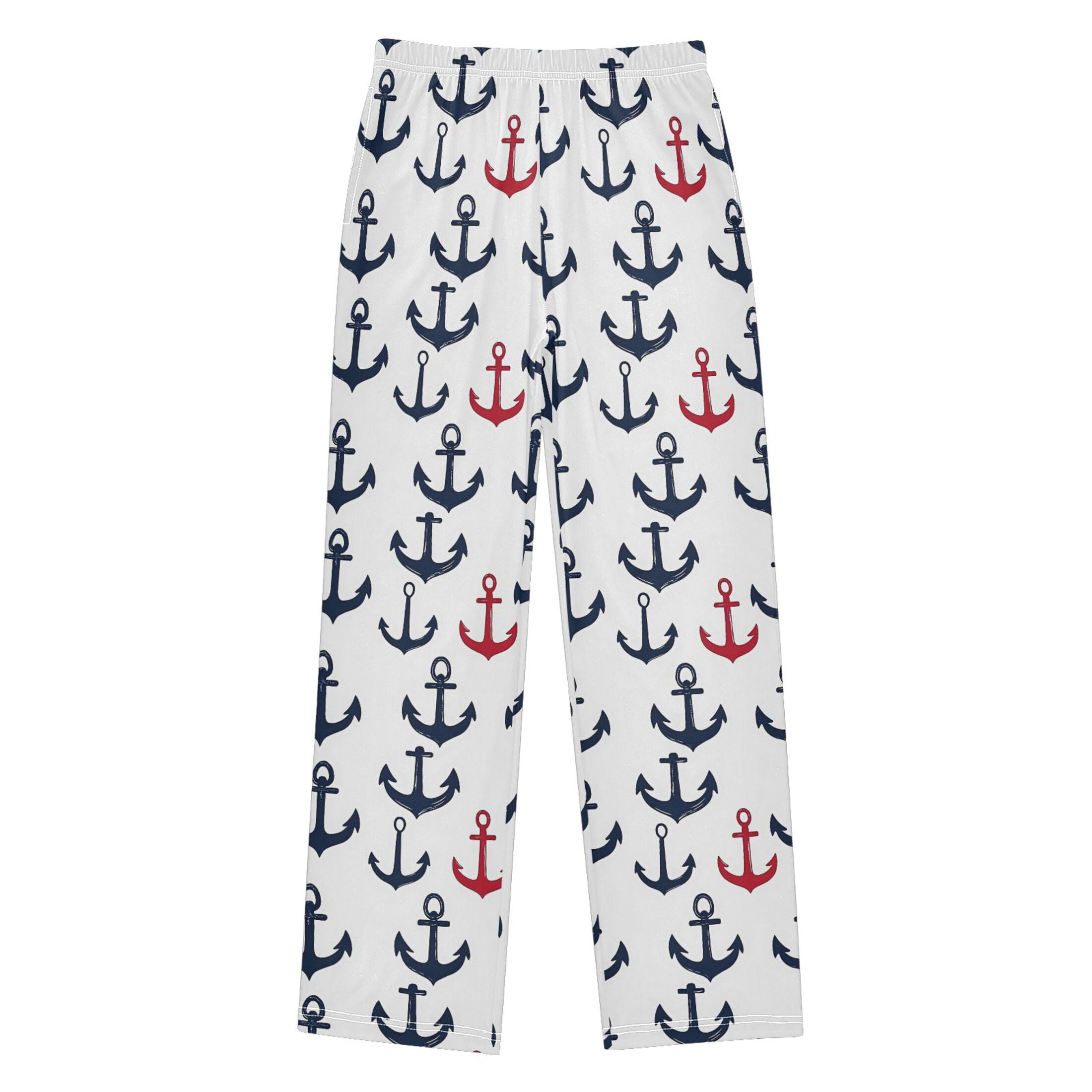 Anchor Variety Design Pajama Pants Soft Lightweight Lounge Pants ...