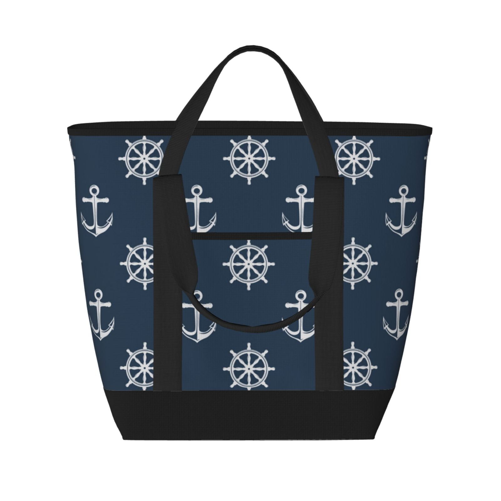 Anchor Wheel steering cool Insulated Cooler Bag, Large Freezer Cooler ...
