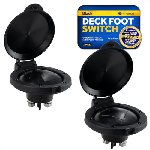 Anchor Windlass Up/Down Deck Foot Switch, Heavy Duty UV-Stabilized ...