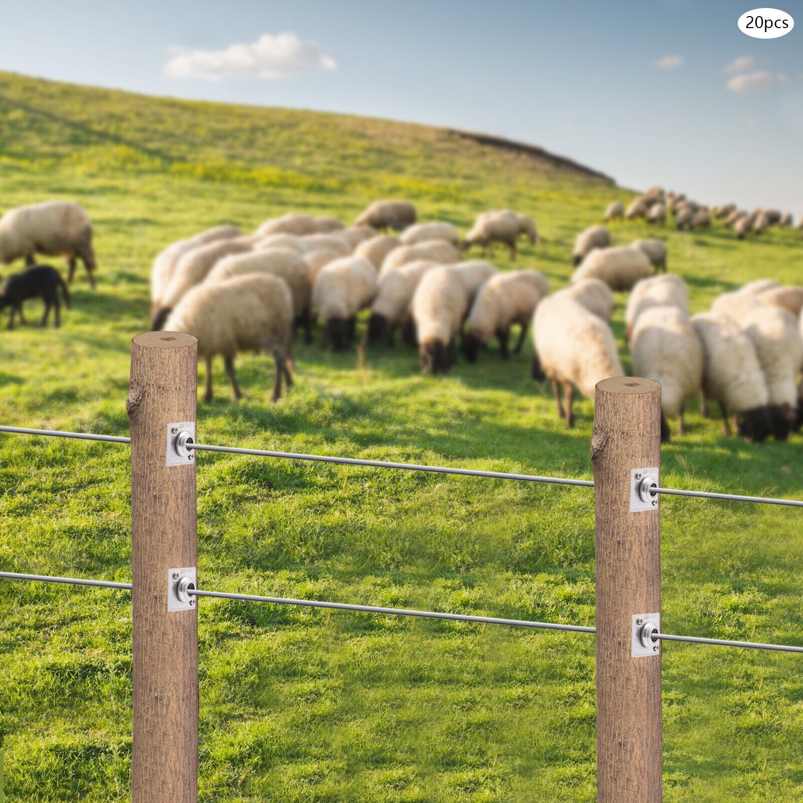 Anchor Wire Vise Anchor (20 Pieces) Vise Grape Trellis Anchor Vise for ...