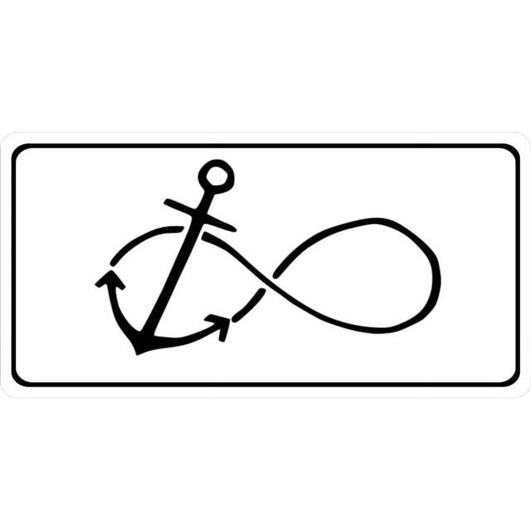 Infinity Sign With Anchor