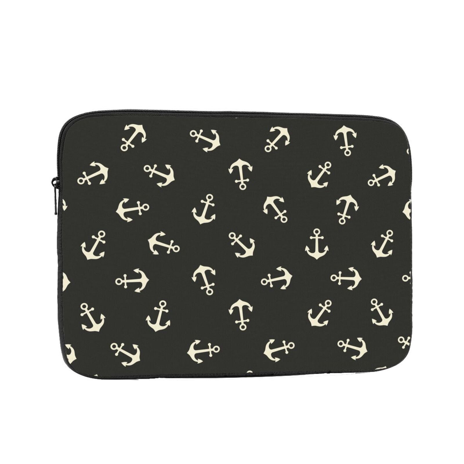 Anchor black 13 inch Portable Laptop Sleeve Compatible with MacBook Air ...