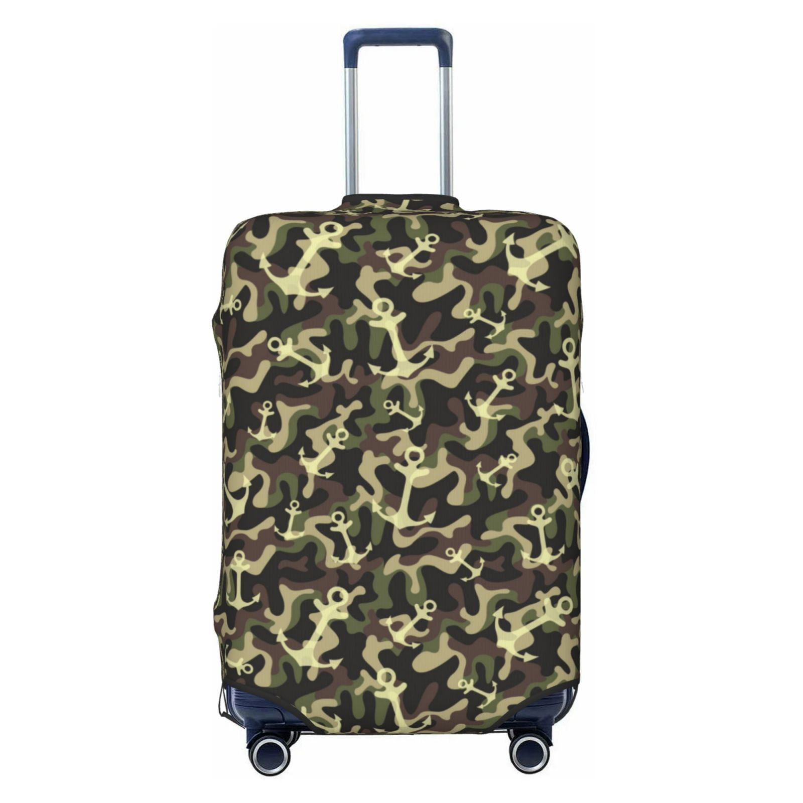 Anchor cool camouflage Luggage Cover, Elastic Suitcase Cover Travel ...