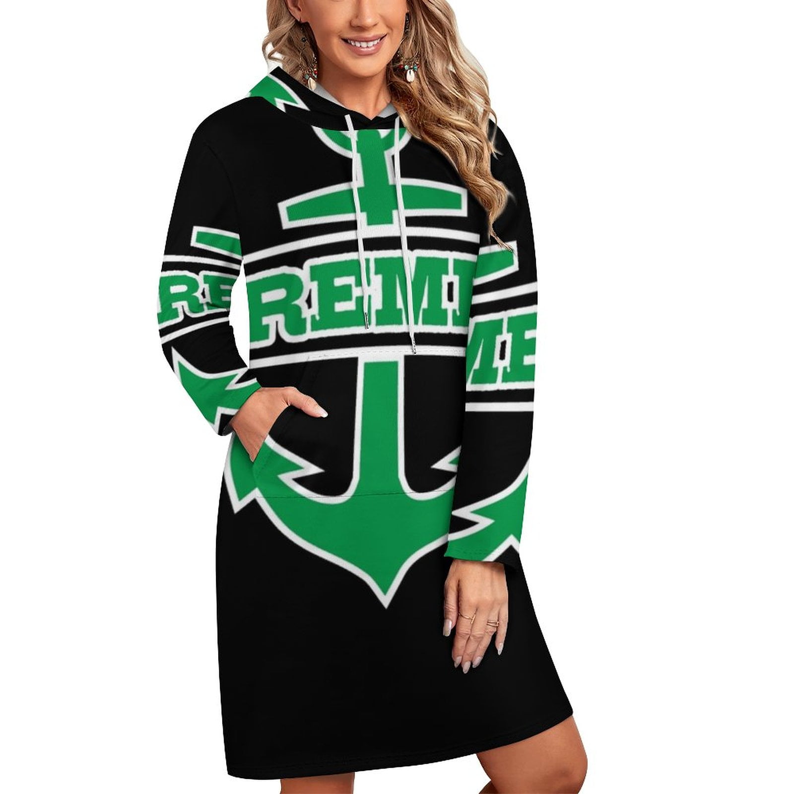 Anchored In ( Lettering In The Anchor In The Colors Pullovers Hoodies ...