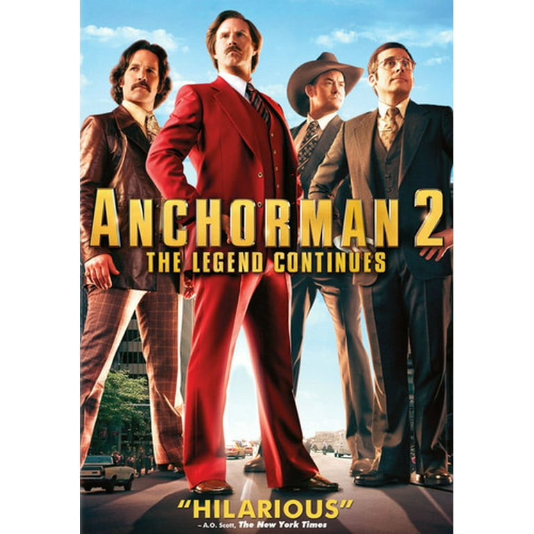 Anchorman 2 Dvd Cover