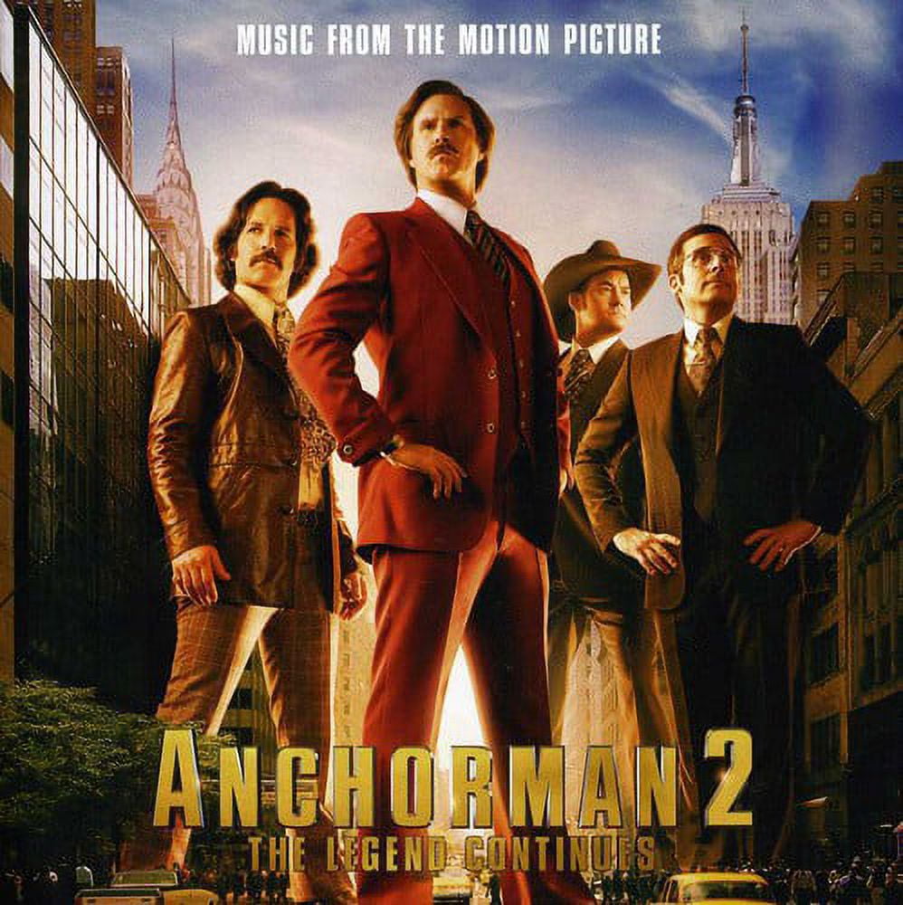 Anchorman 2: The Legend Continues Soundtrack (CD) - Walmart.com