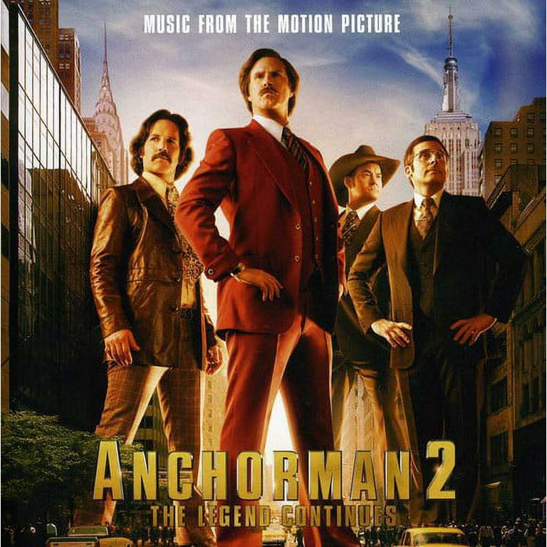 Anchorman 2 The Legend Continues (2013) Poster Anchorman 2: Blu Ray,