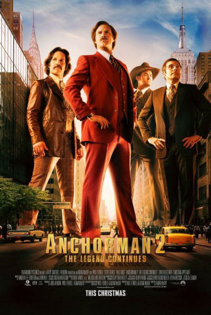 Anchorman Movie Poster 24Inx36In Poster 24x36 Art Poster 24x36 Multi ...