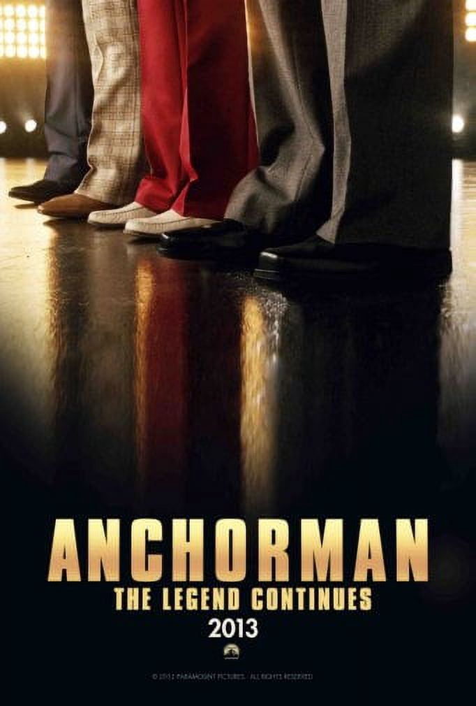 Anchorman Movie poster 12x16 Print on Metal Sign 12in x 16in #161899 ...