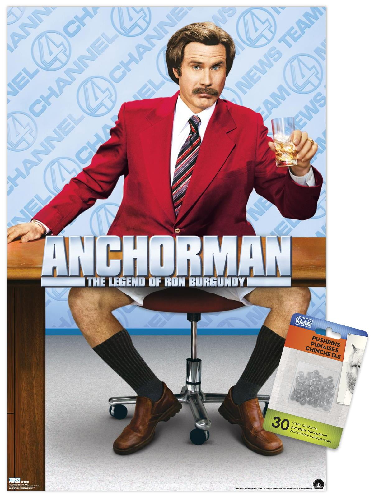 Anchorman 1 Movie Poster