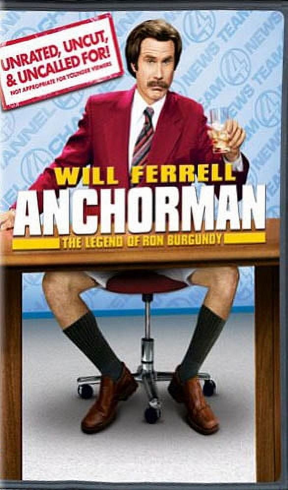 Anchorman: The Legend of Ron Burgundy (Unrated) (DVD), Dreamworks Video ...