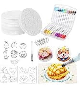 Ancienflow Magic 3D Foam Texture Painting Kit, Zealburst Magic Puffy ...